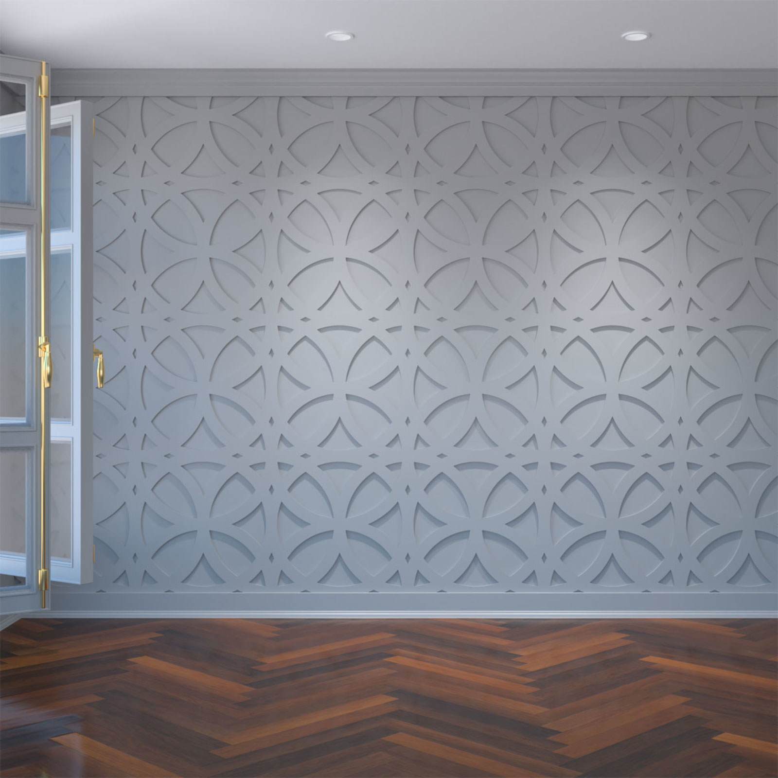 Daventry Decorative Fretwork Wall Panel by Ekena Millwork